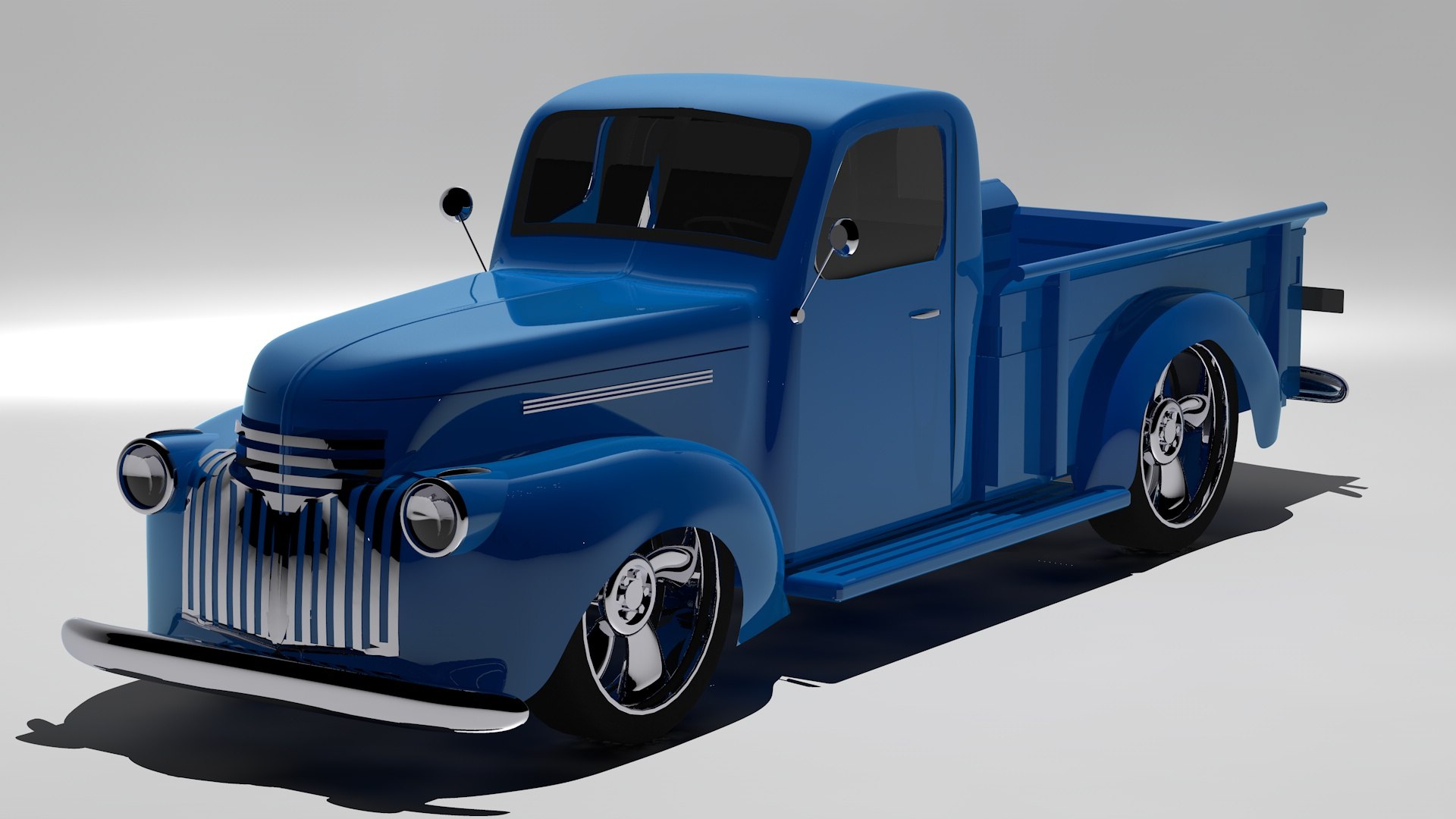 3D Chevrolet serie 3100 1946 - TurboSquid 2105425