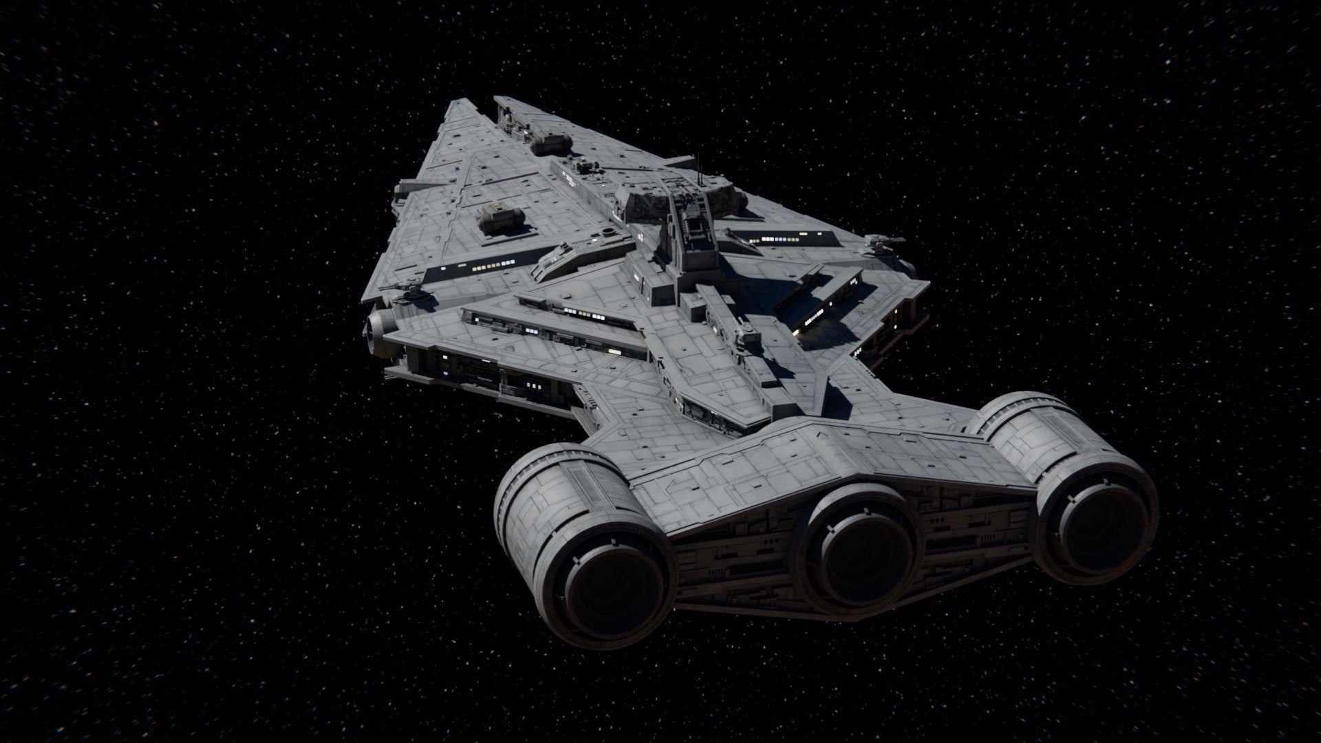 Imperial Cruiser 3D - TurboSquid 2330880