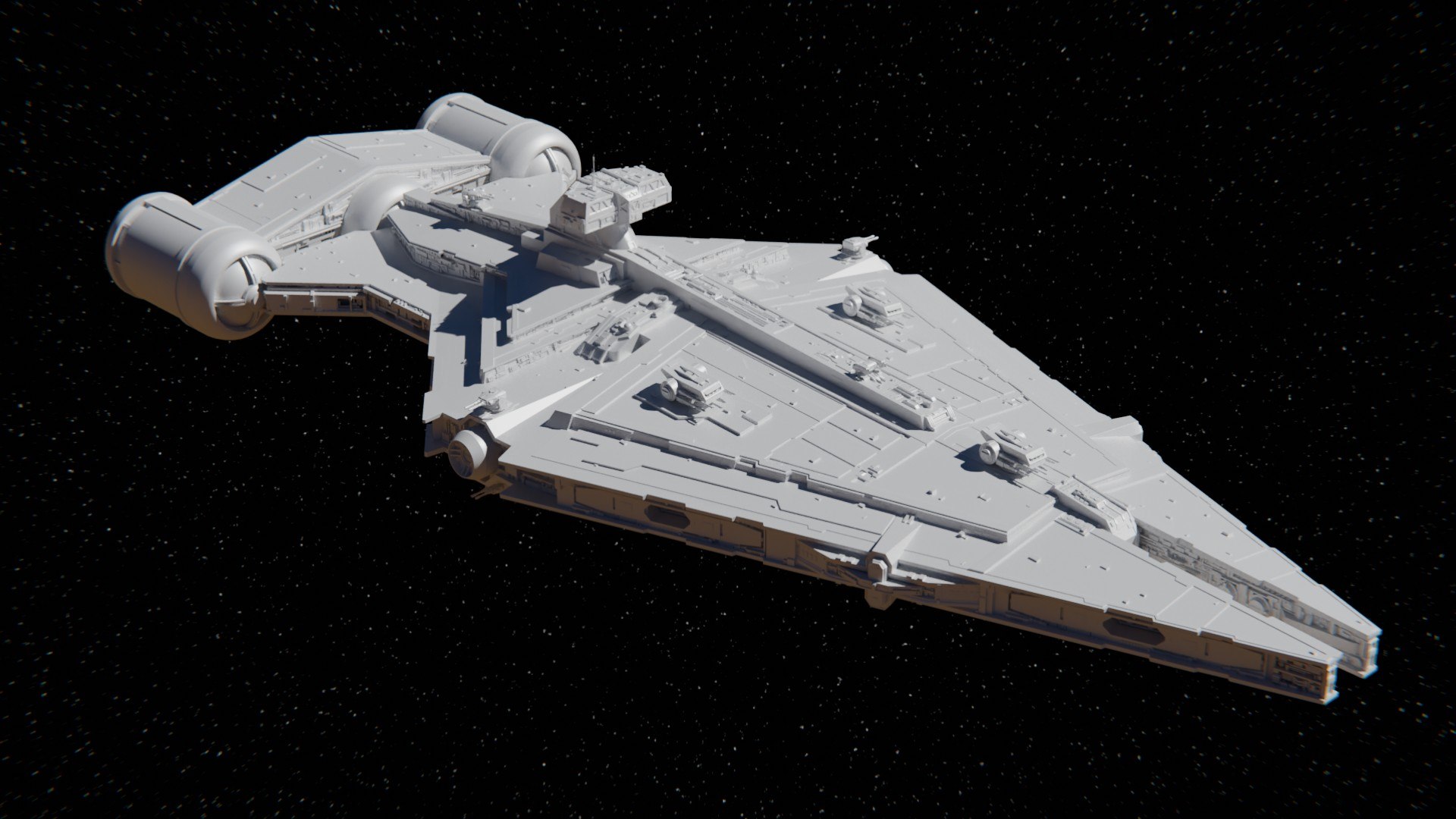 Imperial Cruiser 3D - TurboSquid 2330880