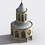 3d Model Medieval Gothic Chapter House