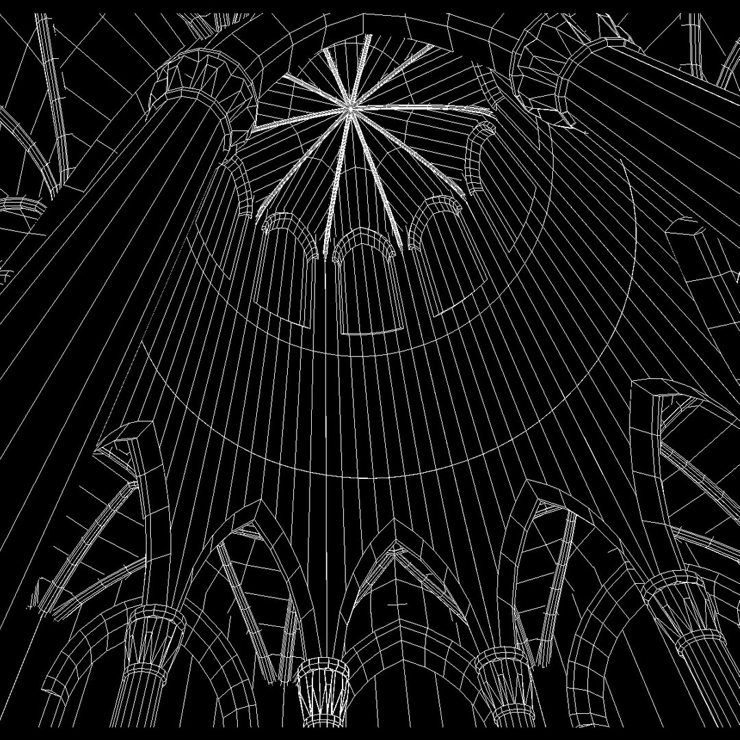 3d Model Medieval Gothic Chapter House