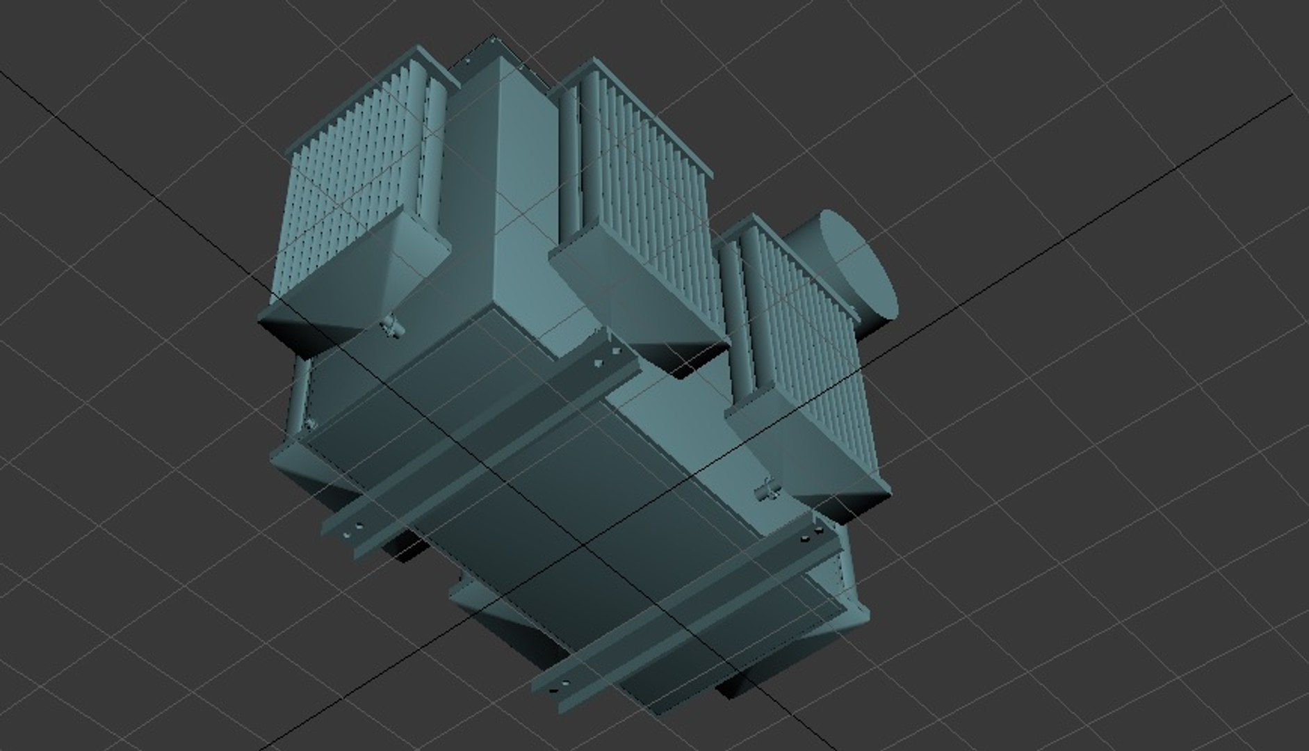 Transformer Electricity 3d Model