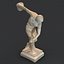 3d Greek Statue Male Model