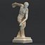 3d Greek Statue Male Model