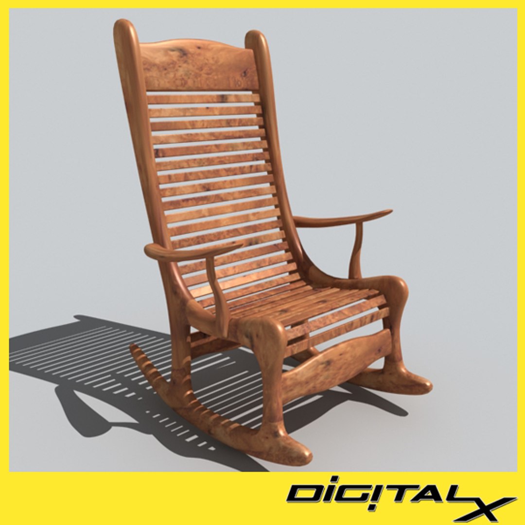 Rocking Chair 3d Model
