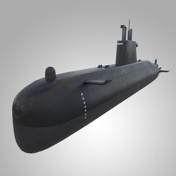 Submarine agosta 3D - TurboSquid 1350811