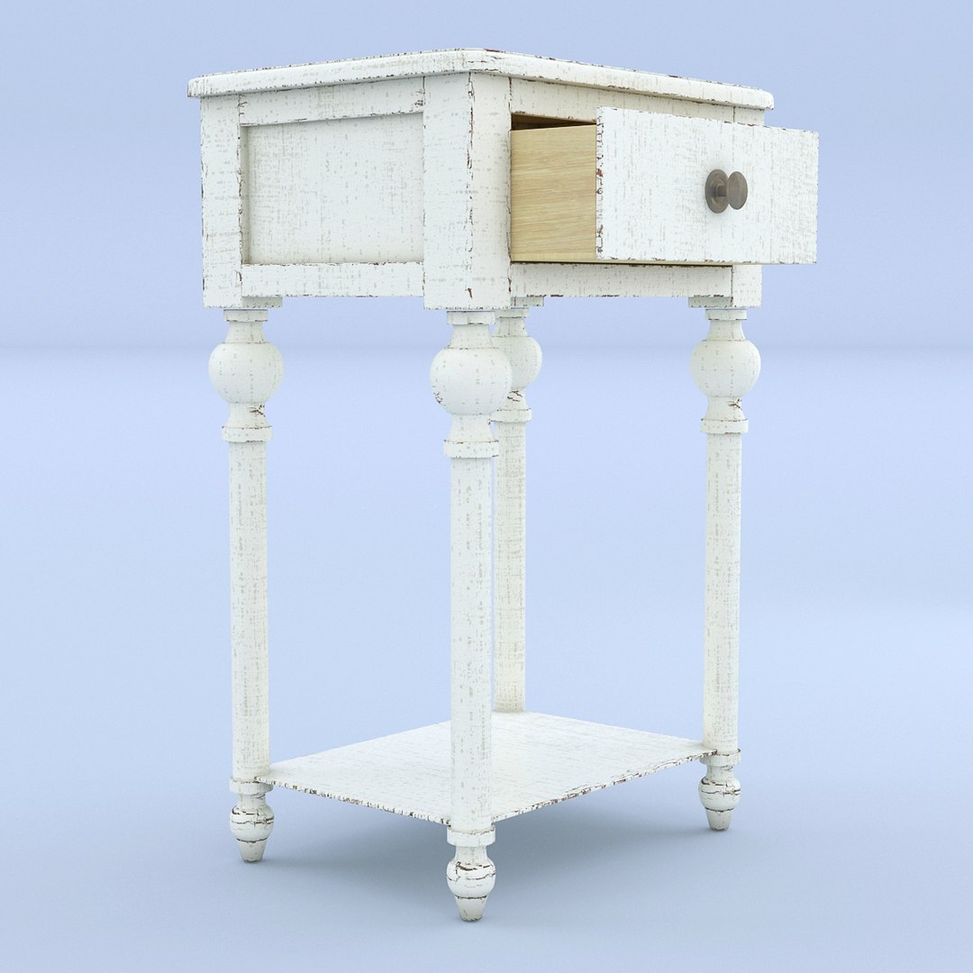Night stand model - TurboSquid 1429365