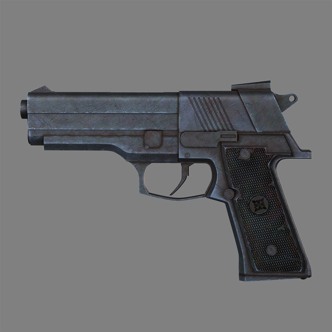 modelo 3d Pistola de arma - TurboSquid 1504501
