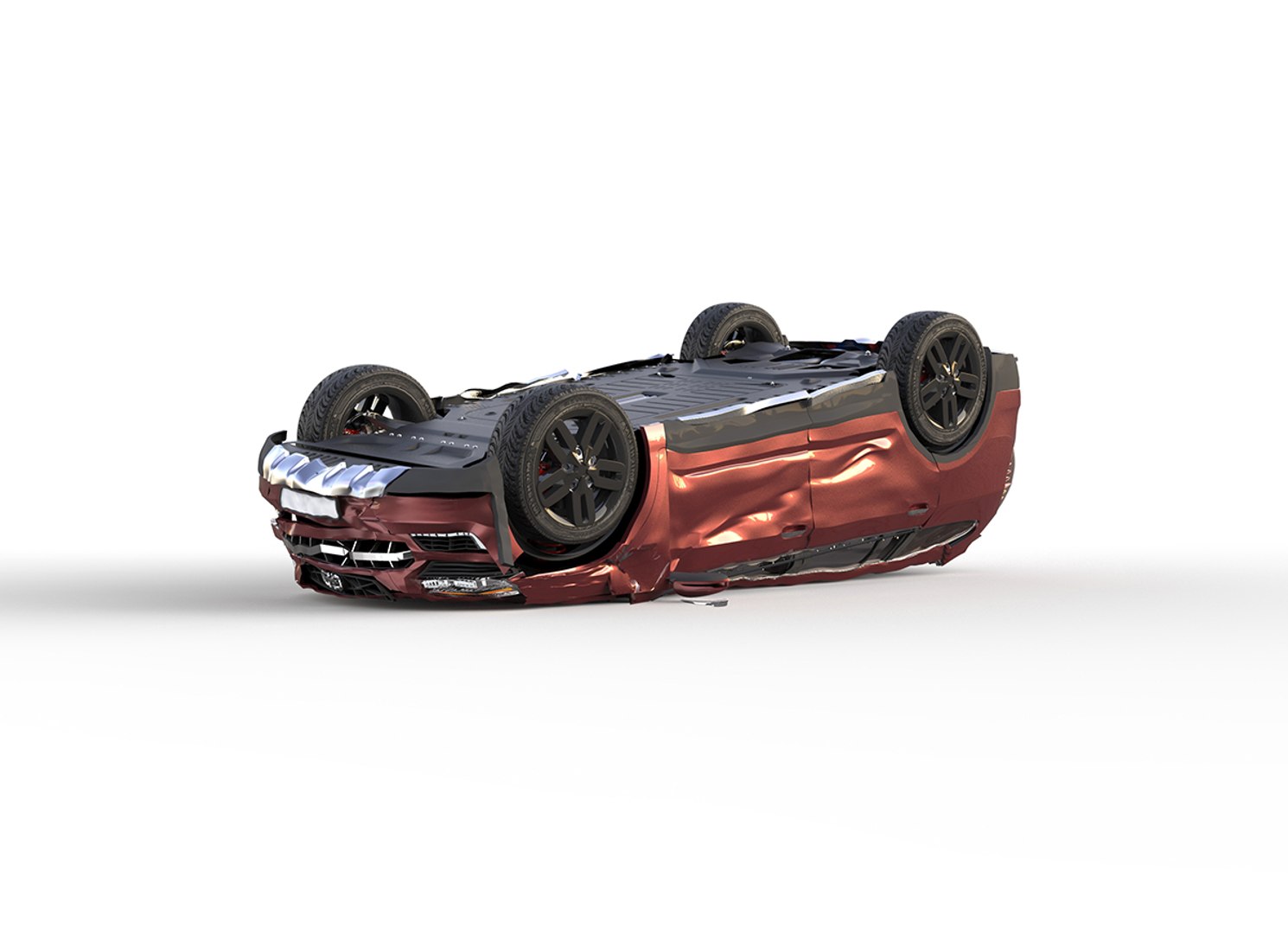 3D accident cars - TurboSquid 1337857