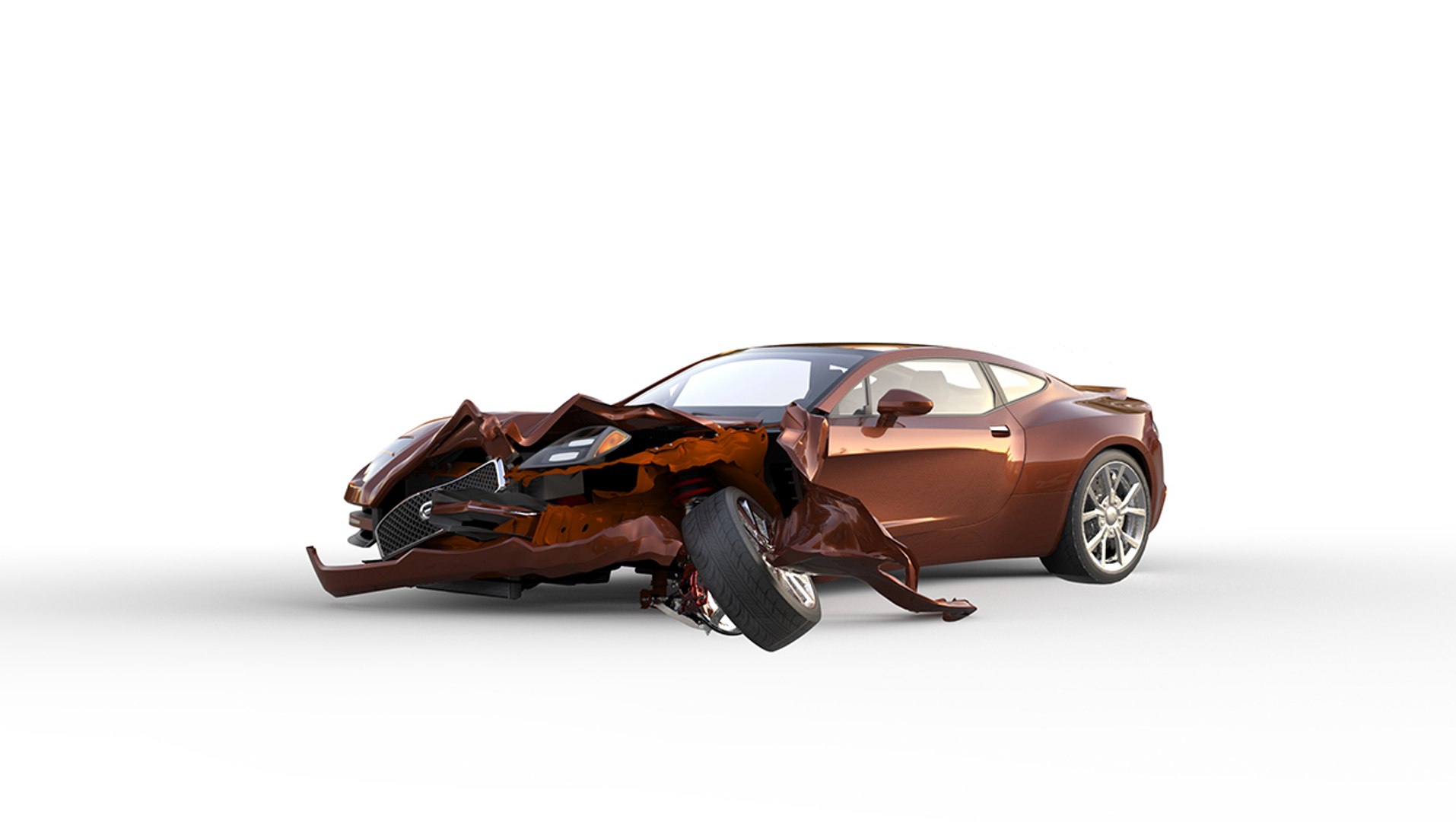 3D accident cars - TurboSquid 1337857
