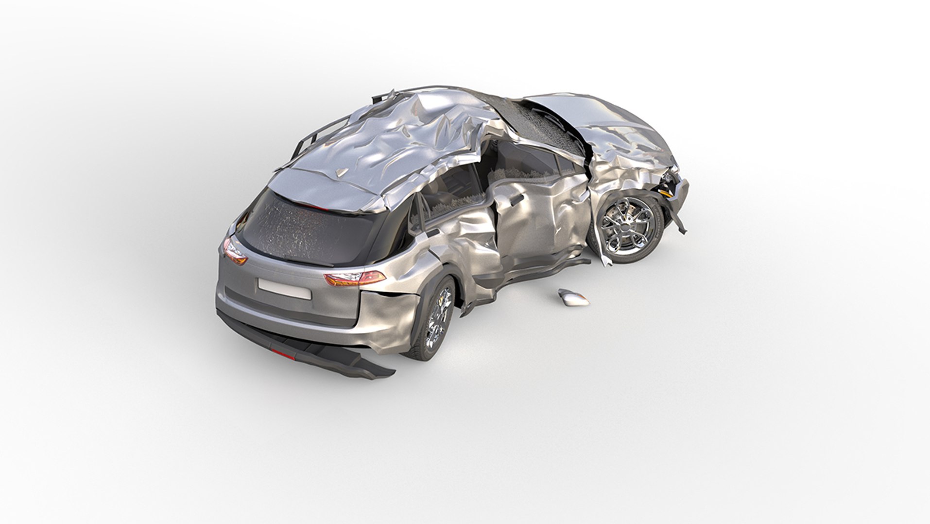 3D accident cars - TurboSquid 1337857