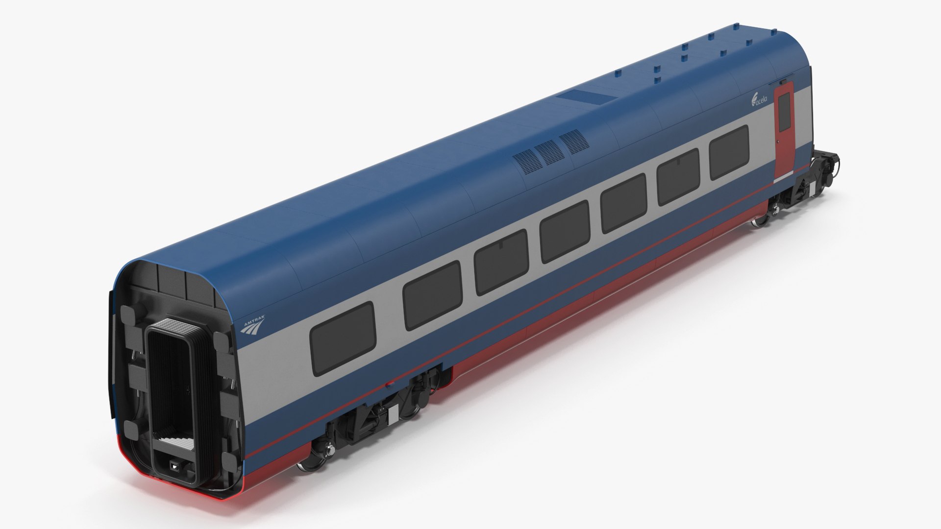 Train Car Amtrak Alstom Avelia Liberty 3D model - TurboSquid 2090401