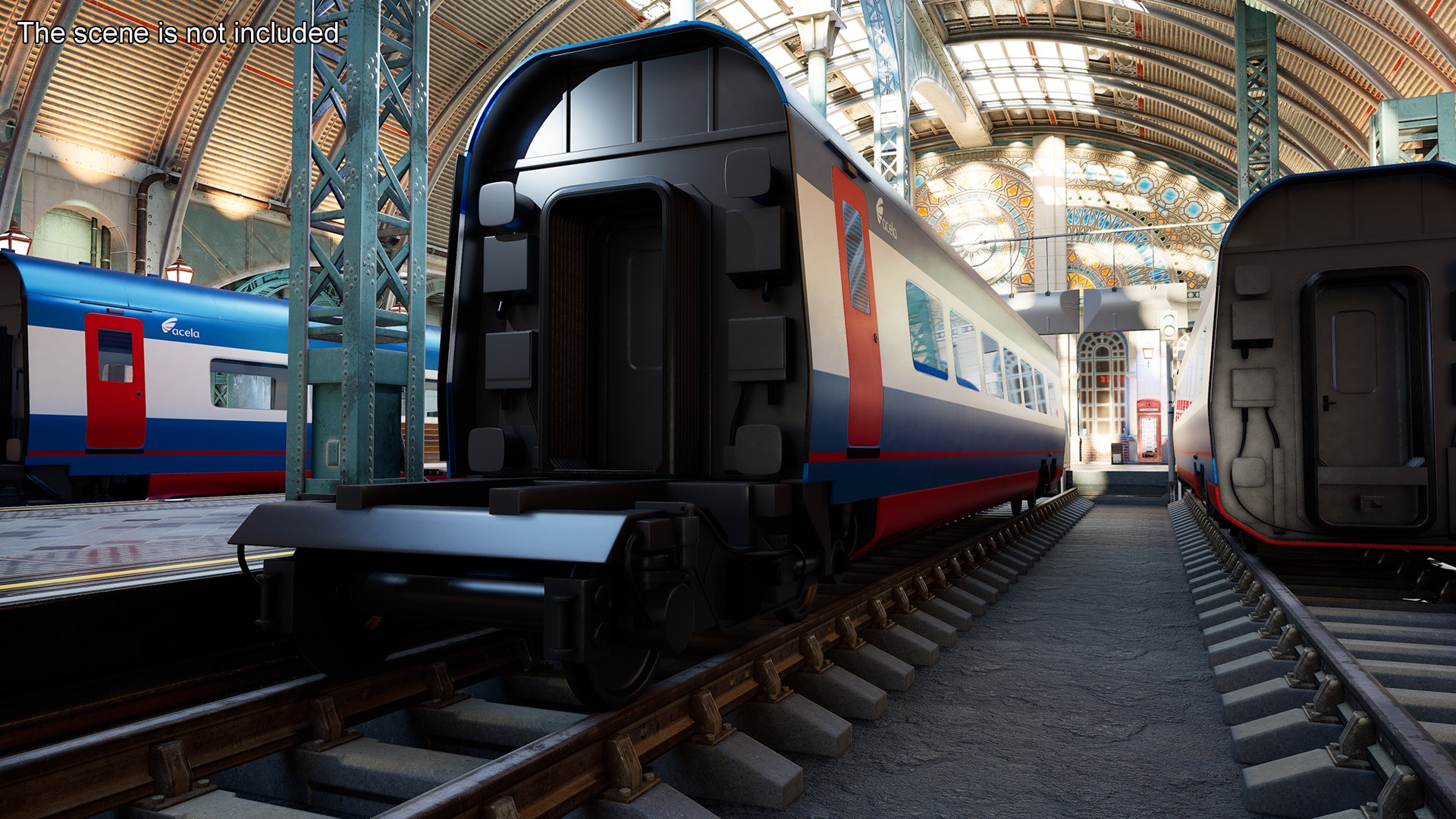 Train Car Amtrak Alstom Avelia Liberty 3D model - TurboSquid 2090401