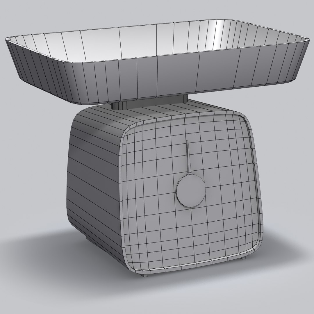 3D Scales - TurboSquid 1242700