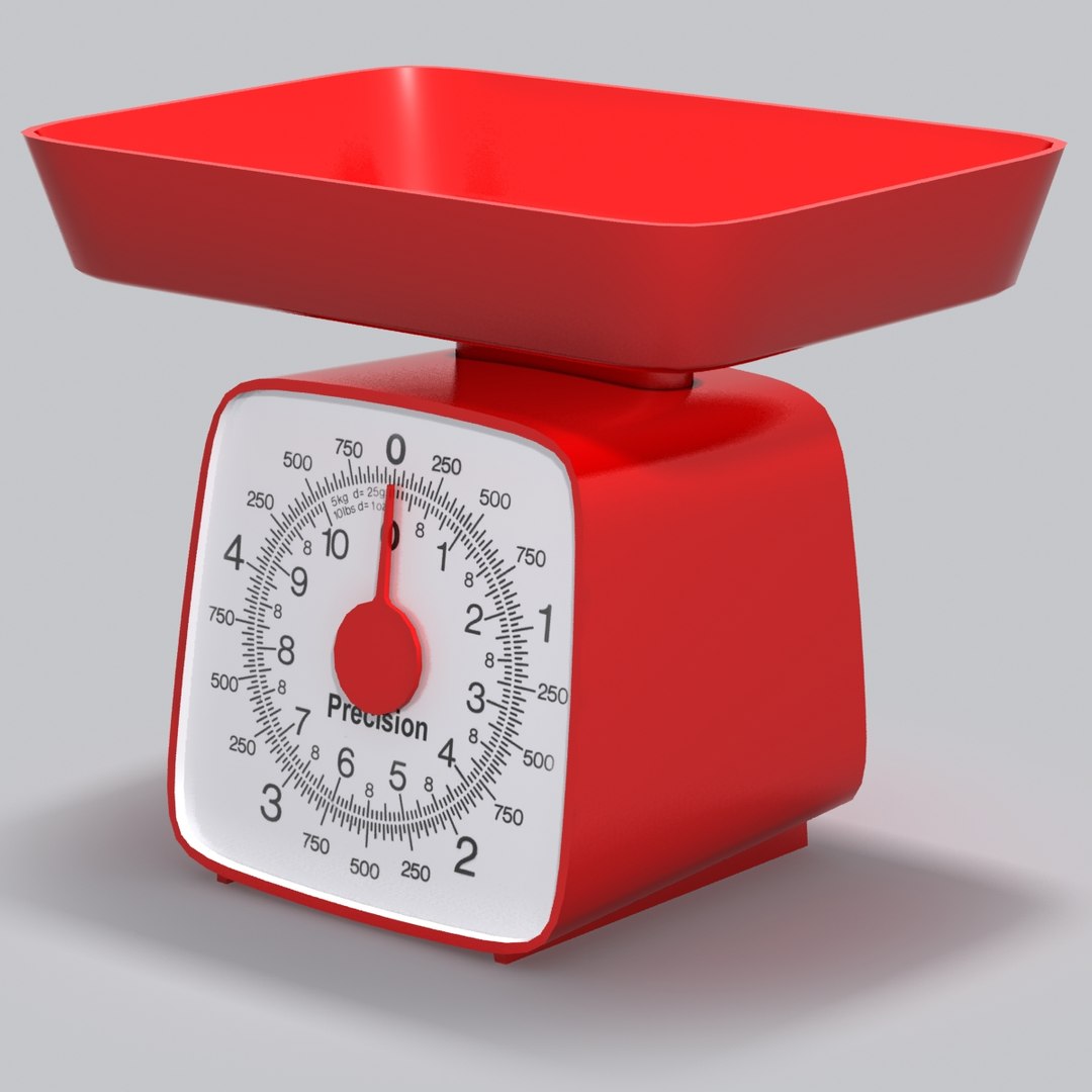 3D Scales - TurboSquid 1242700