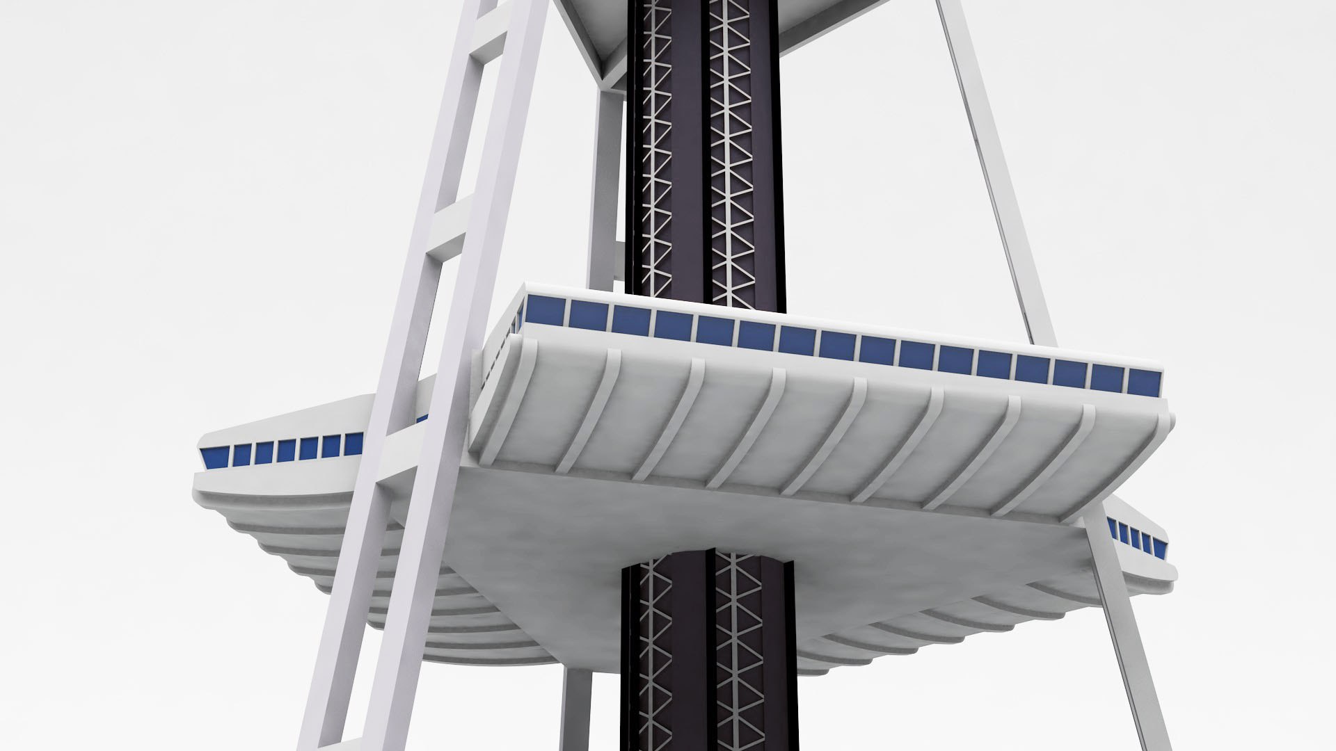 3D Space Needle Model - TurboSquid 2121417