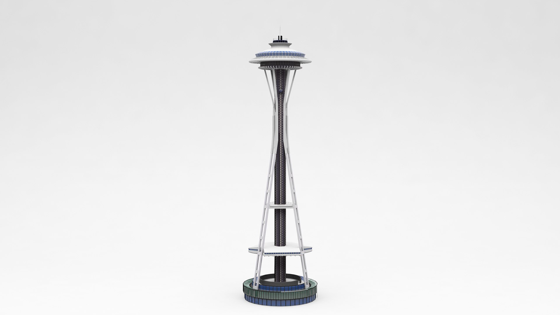 3D Space Needle Model - TurboSquid 2121417
