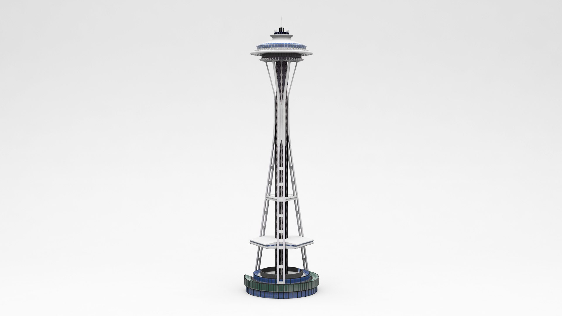 3D Space Needle Model - TurboSquid 2121417