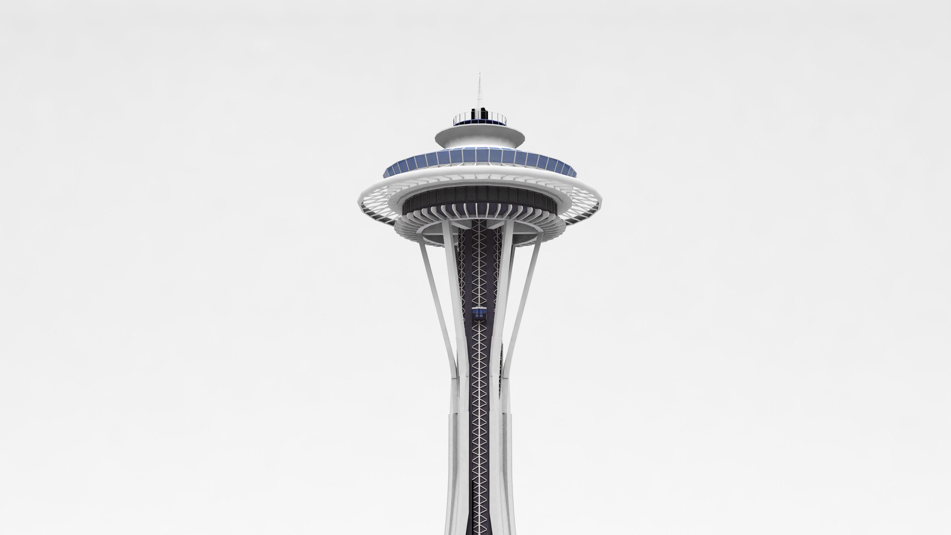 3D Space Needle Model - TurboSquid 2121417