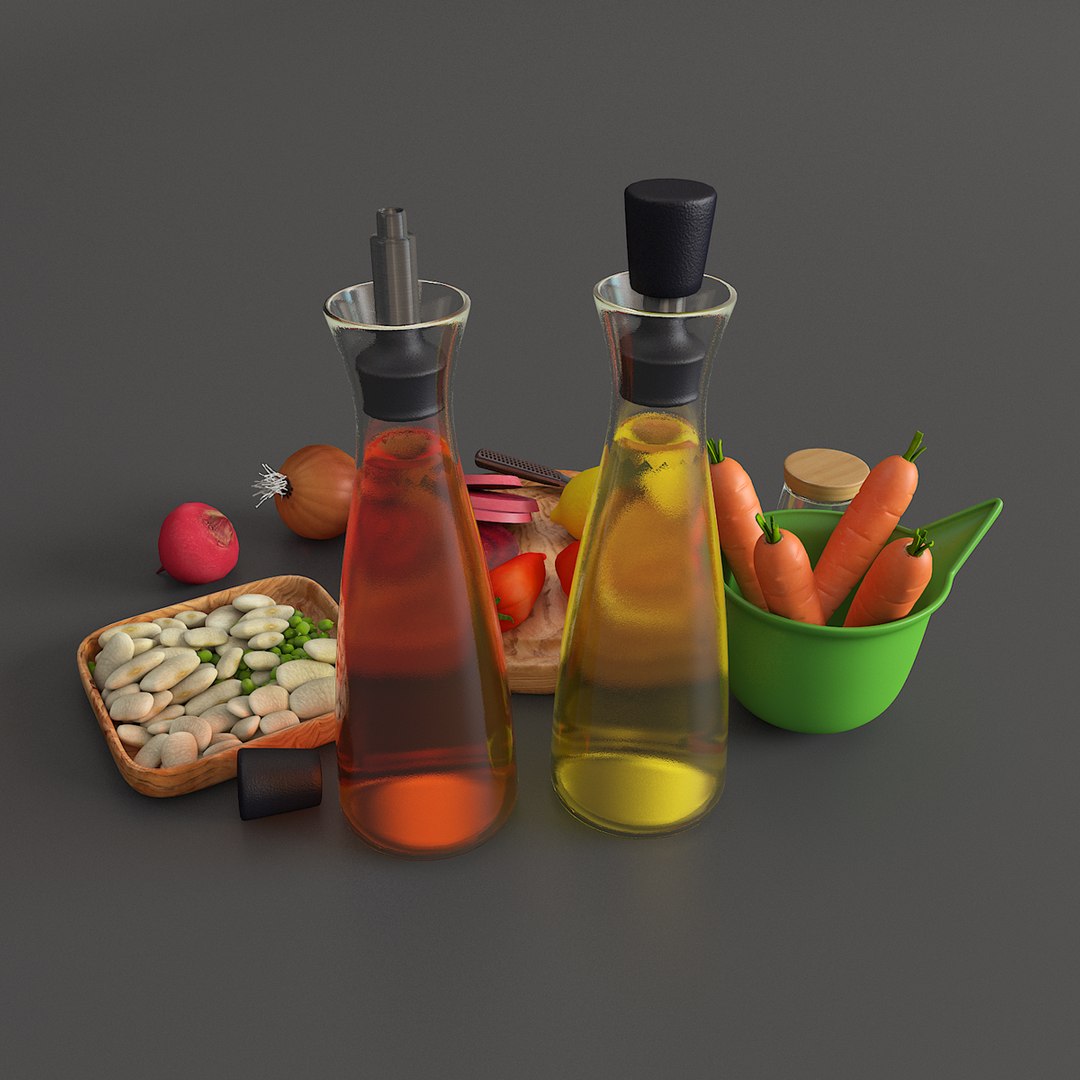 3D Soup Set - TurboSquid 1333747
