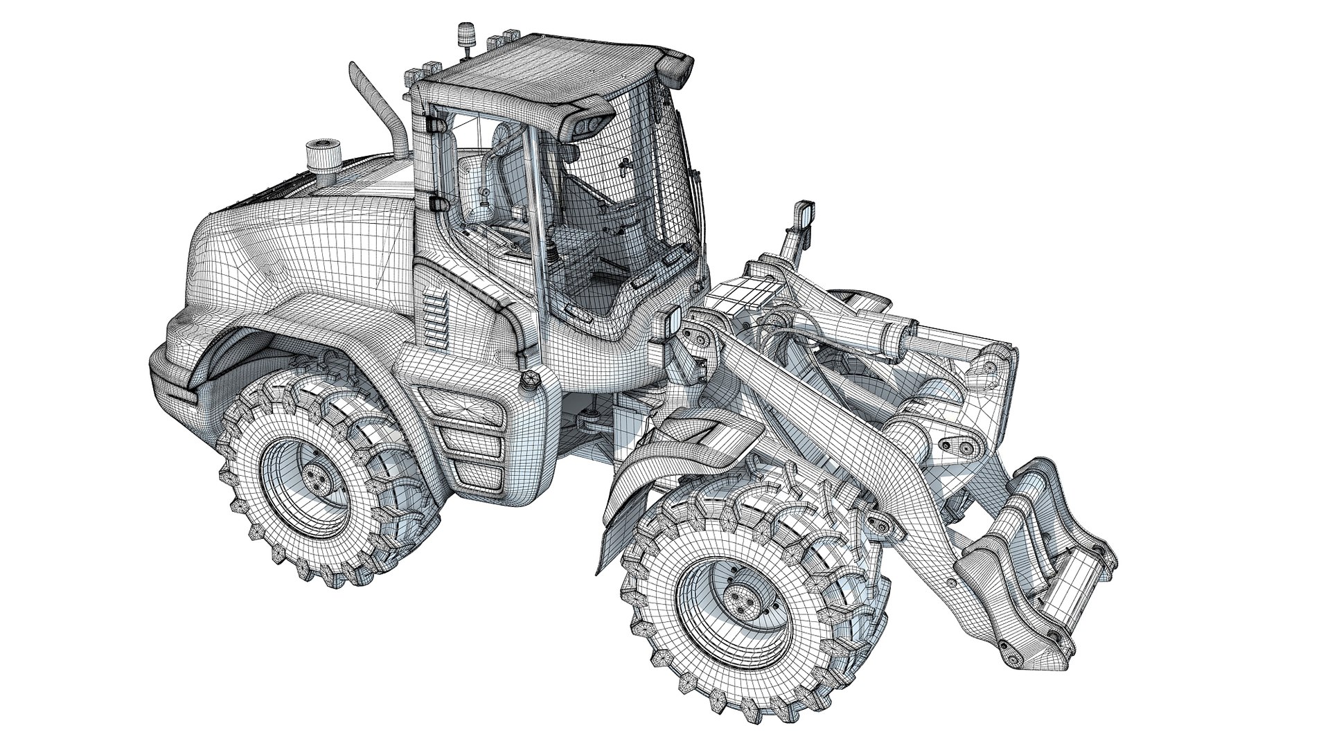 3D Model Wheel Load Loader - TurboSquid 1673294