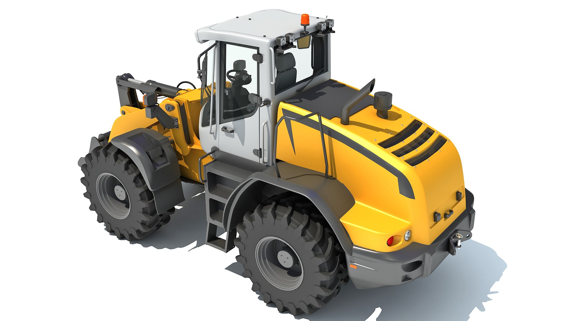 3D Model Wheel Load Loader - TurboSquid 1673294