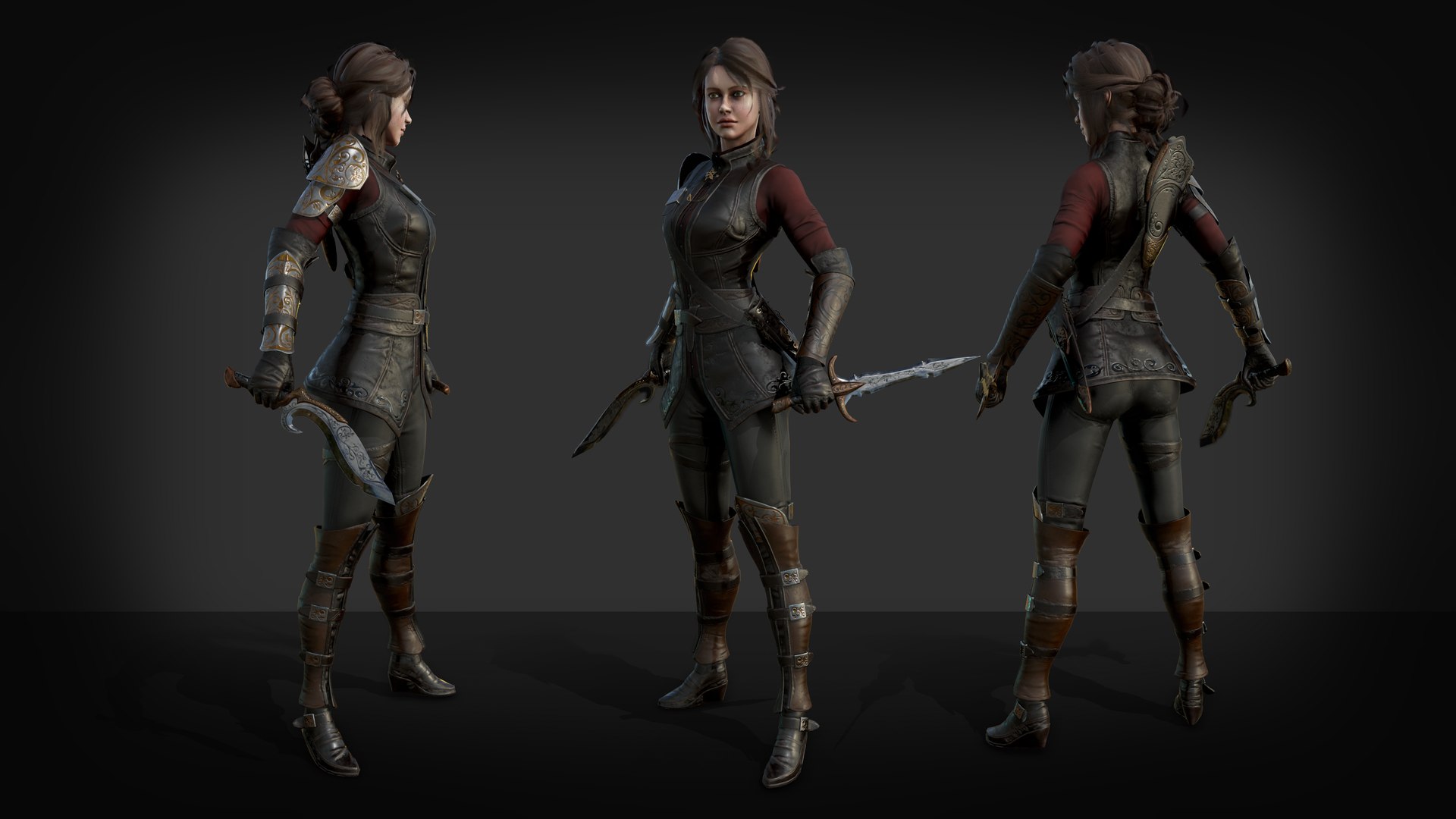 3D Assassin Model | 1146469 | TurboSquid