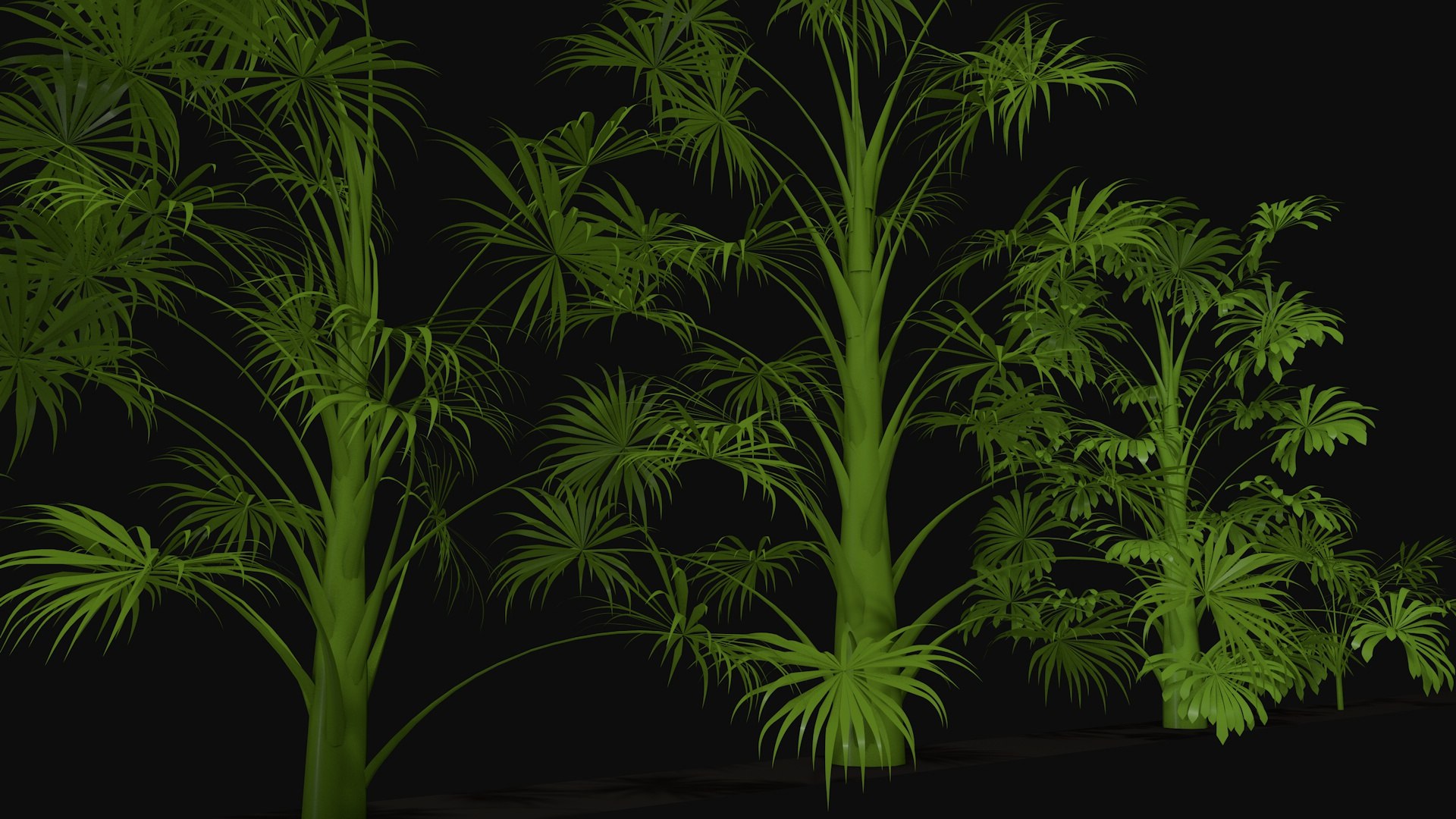 3D Tropical Plants V1 Model - TurboSquid 2225325