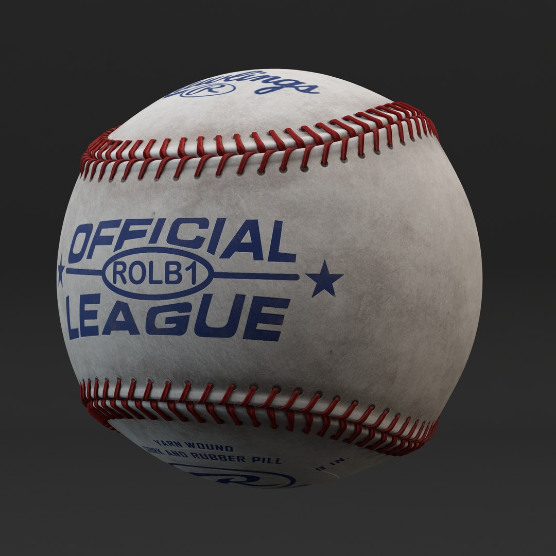 3D rawlings rolb official league - TurboSquid 1151889