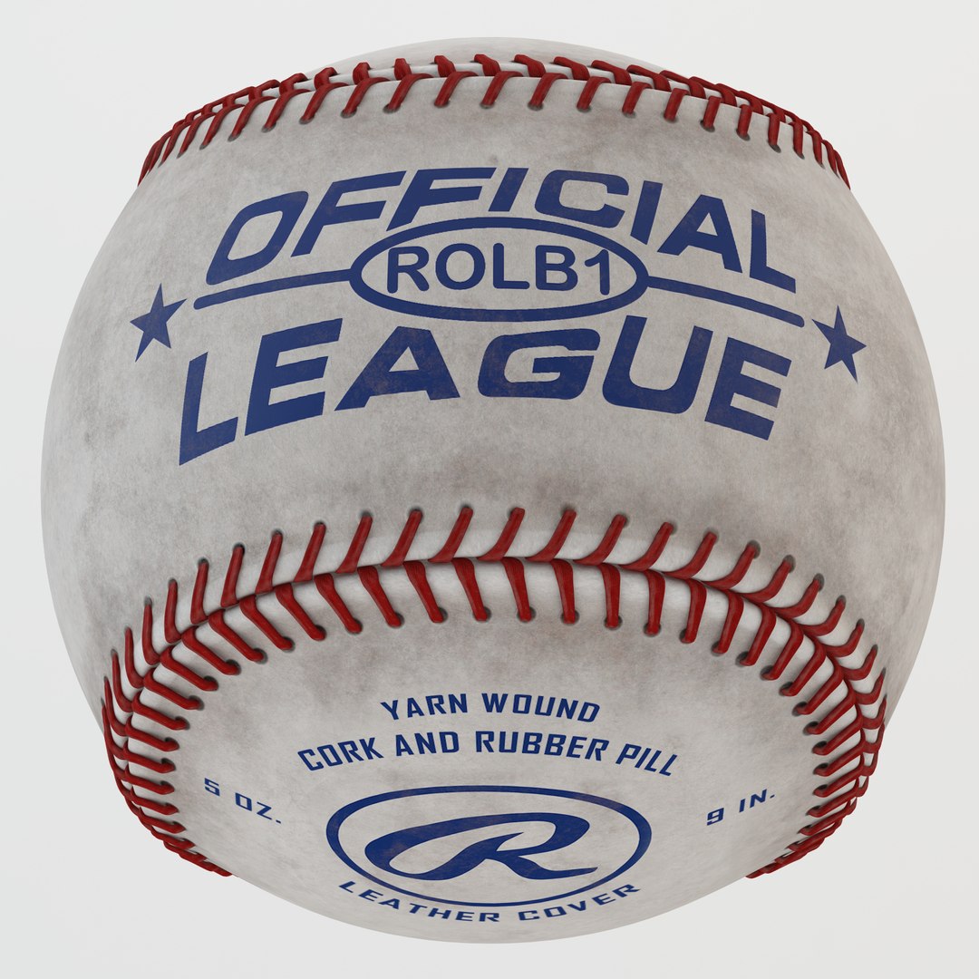 3D rawlings rolb official league - TurboSquid 1151889