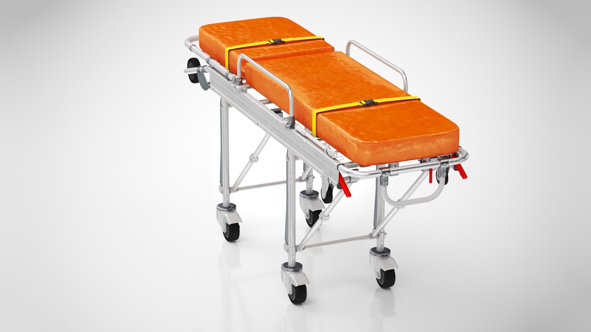 3D Aluminum Alloy Stretcher - TurboSquid 2132017