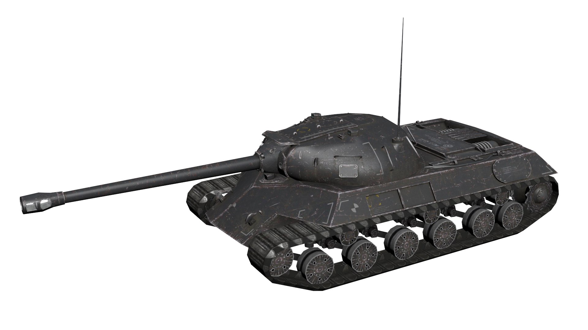 3D WWII USSR IS-3 Defender Heavy Tank - Low Poly Model - TurboSquid 2216559