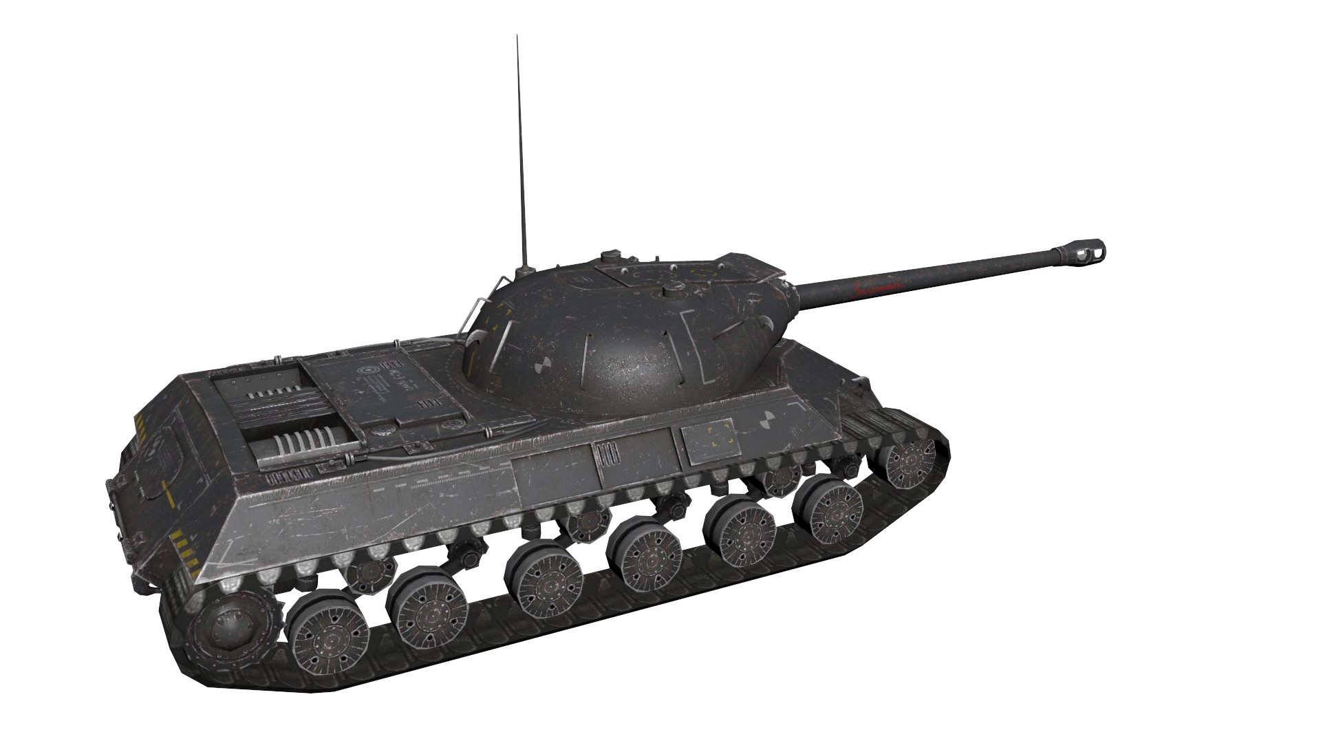 3D WWII USSR IS-3 Defender Heavy Tank - Low Poly Model - TurboSquid 2216559