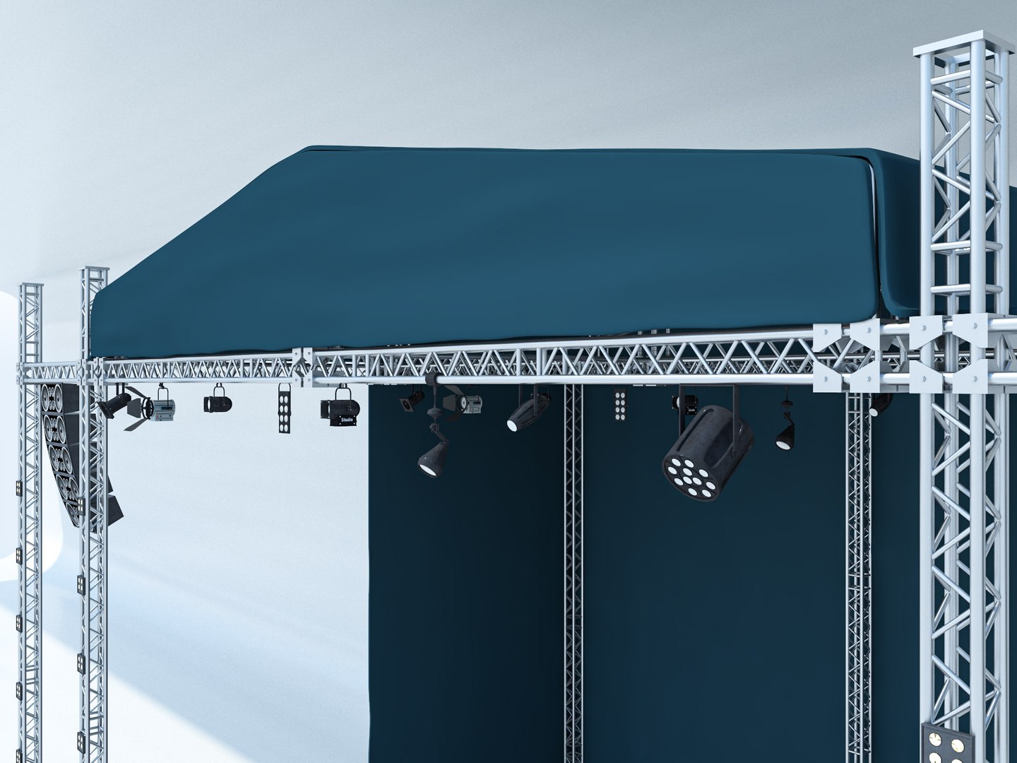 Concert Stage 2 model - TurboSquid 2107851