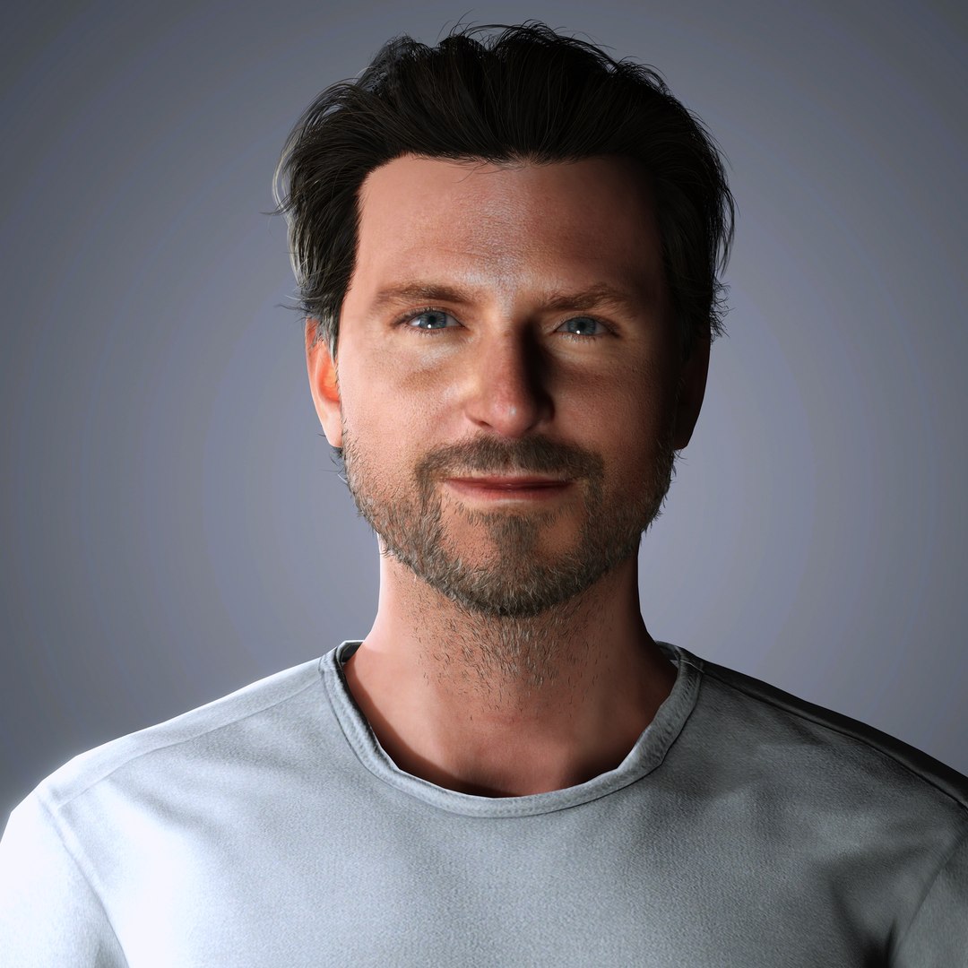 3D Bradley Cooper 3D Model Model - TurboSquid 2291485