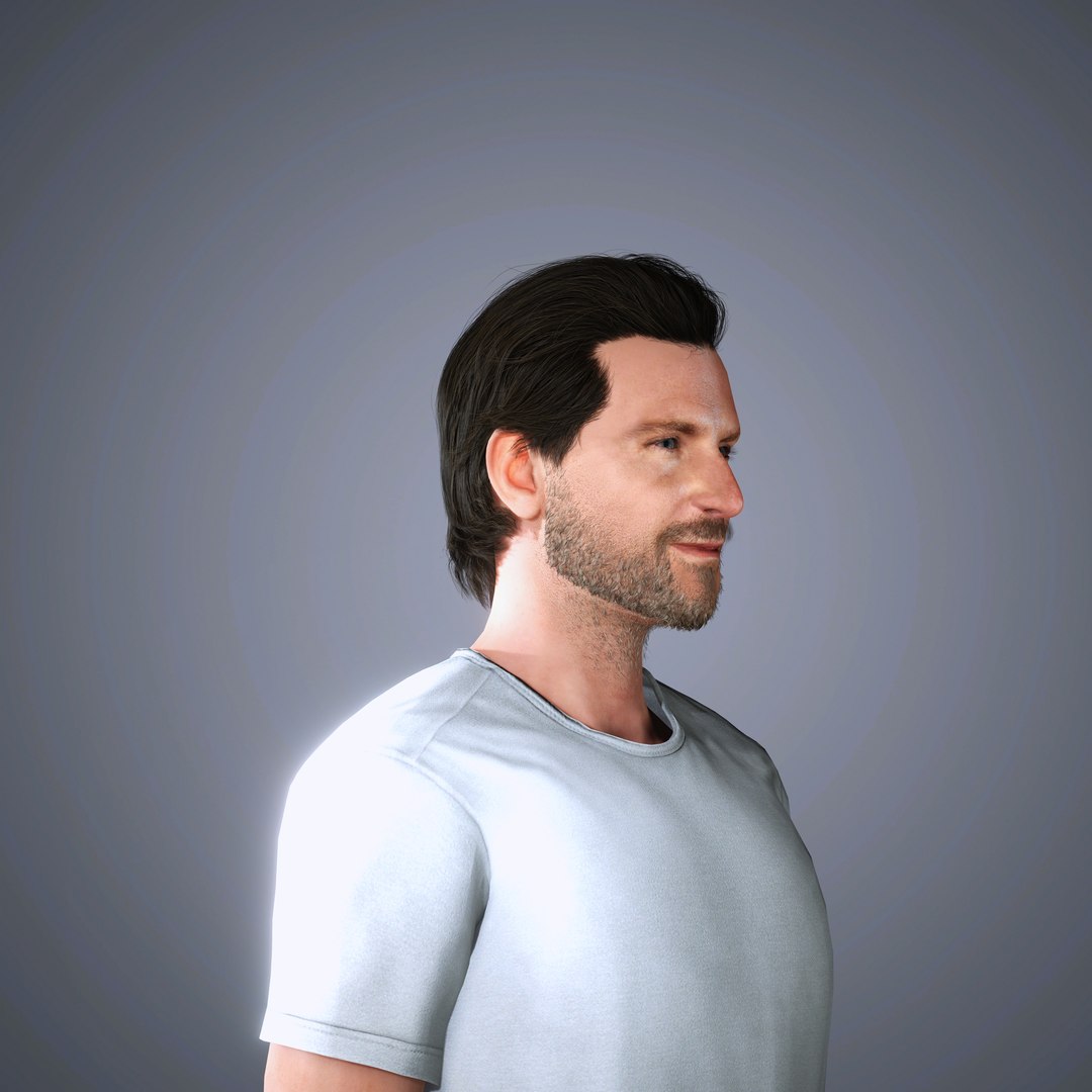 3D Bradley Cooper 3D Model Model - TurboSquid 2291485