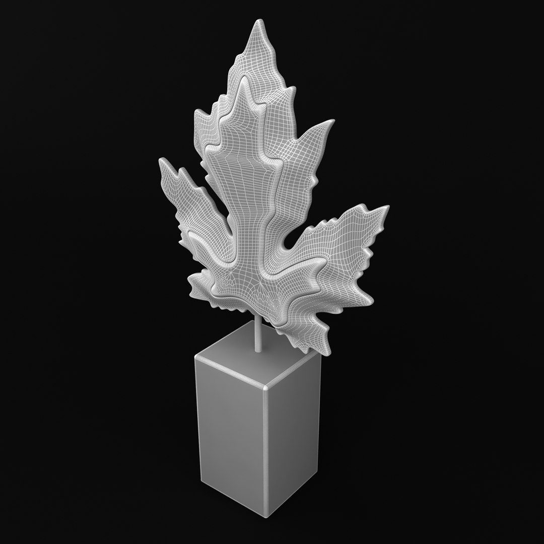 dxf leaf decoration