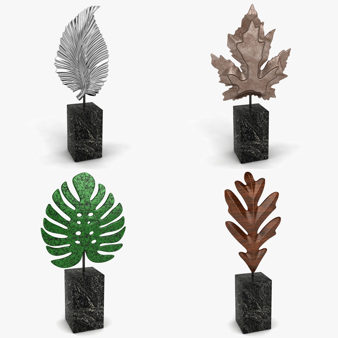 dxf leaf decoration