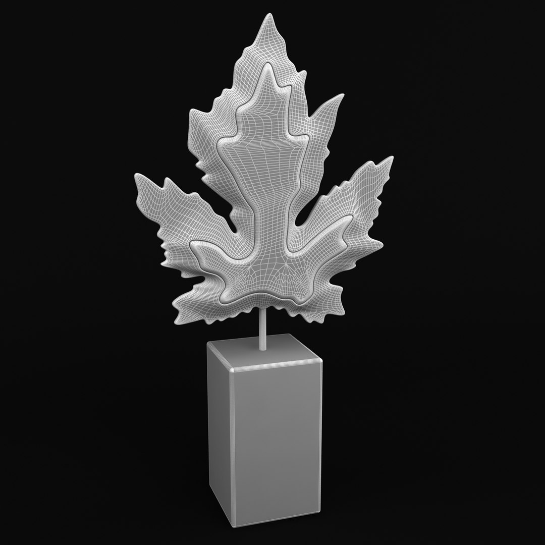 dxf leaf decoration