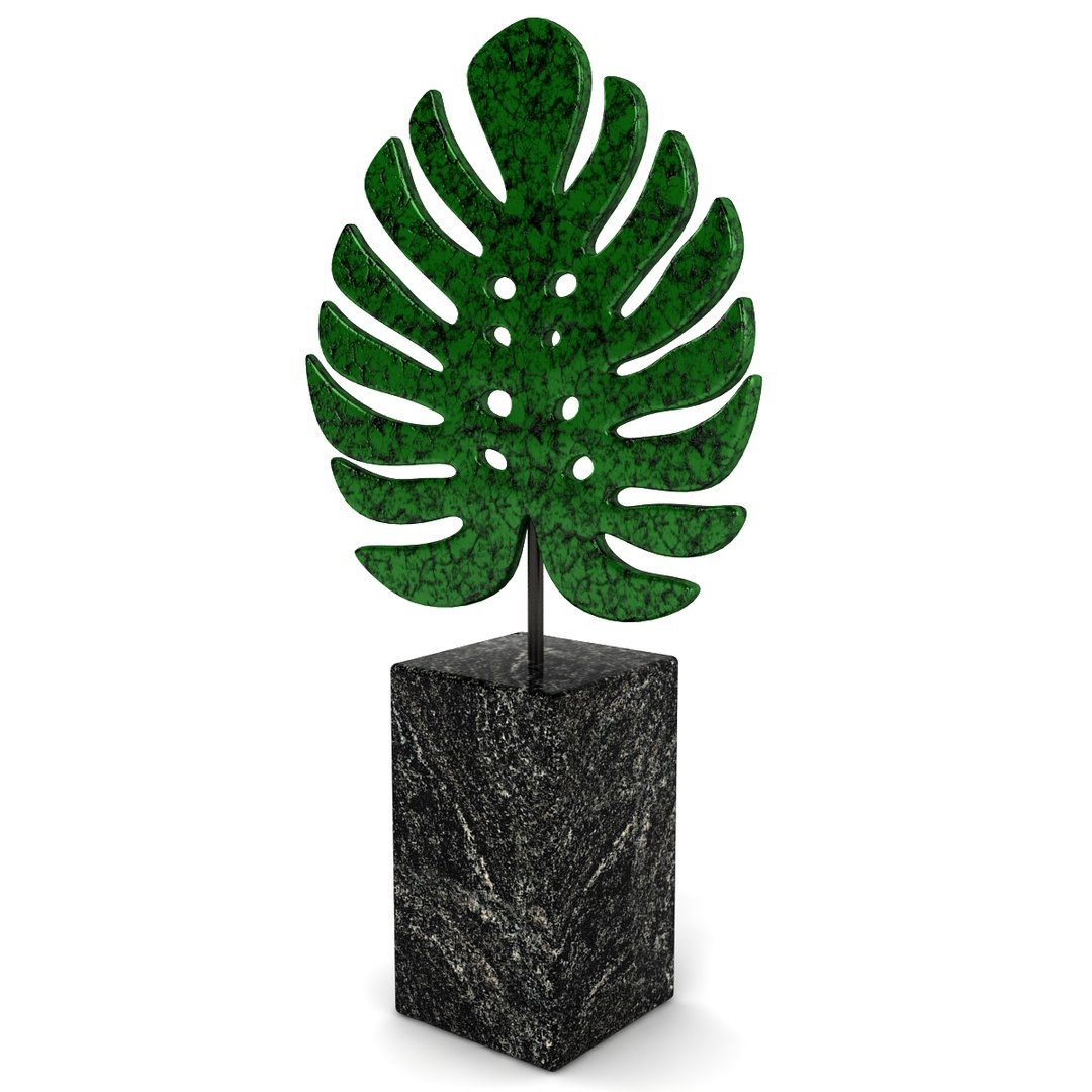 dxf leaf decoration