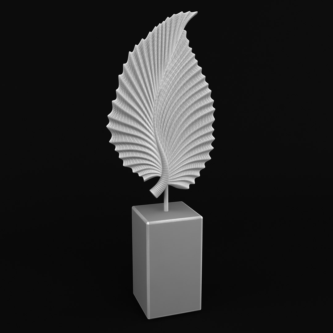 dxf leaf decoration