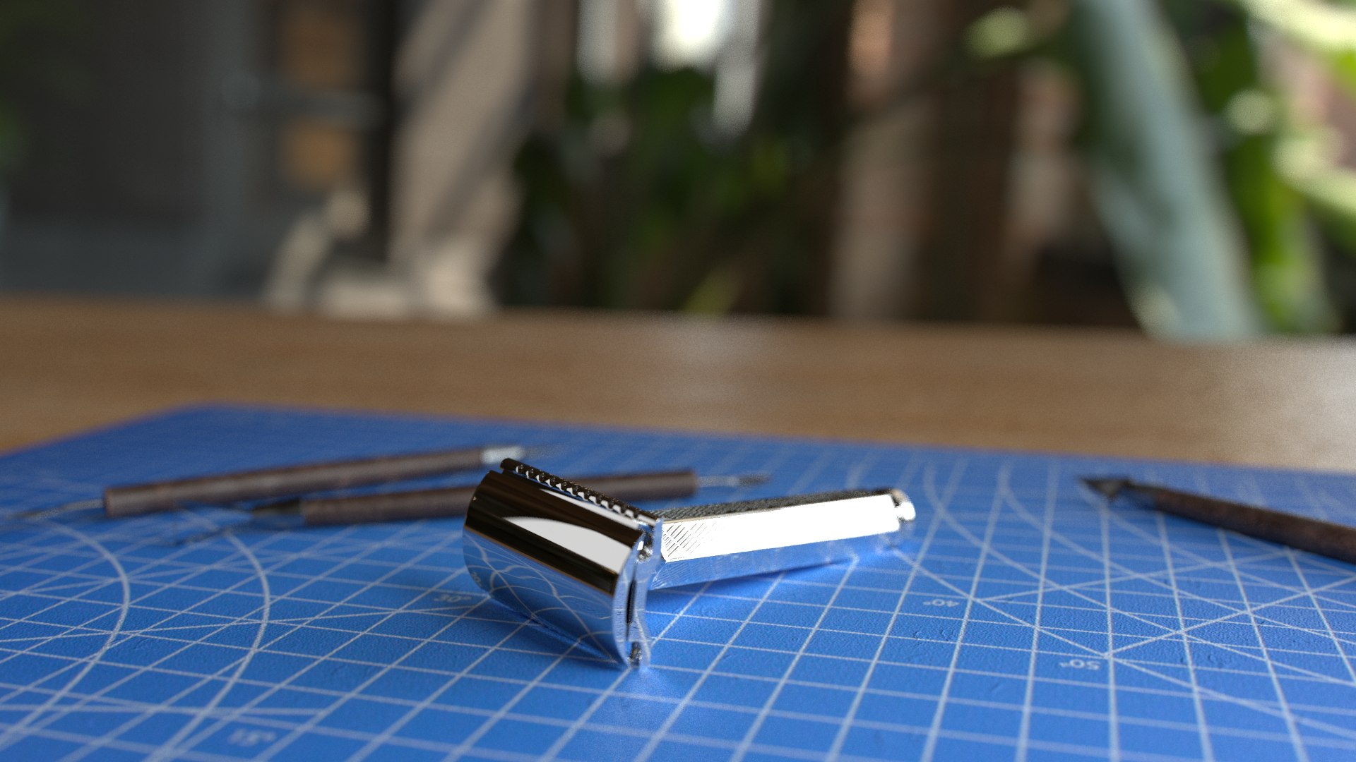 3D Safety Razor - TurboSquid 1717102