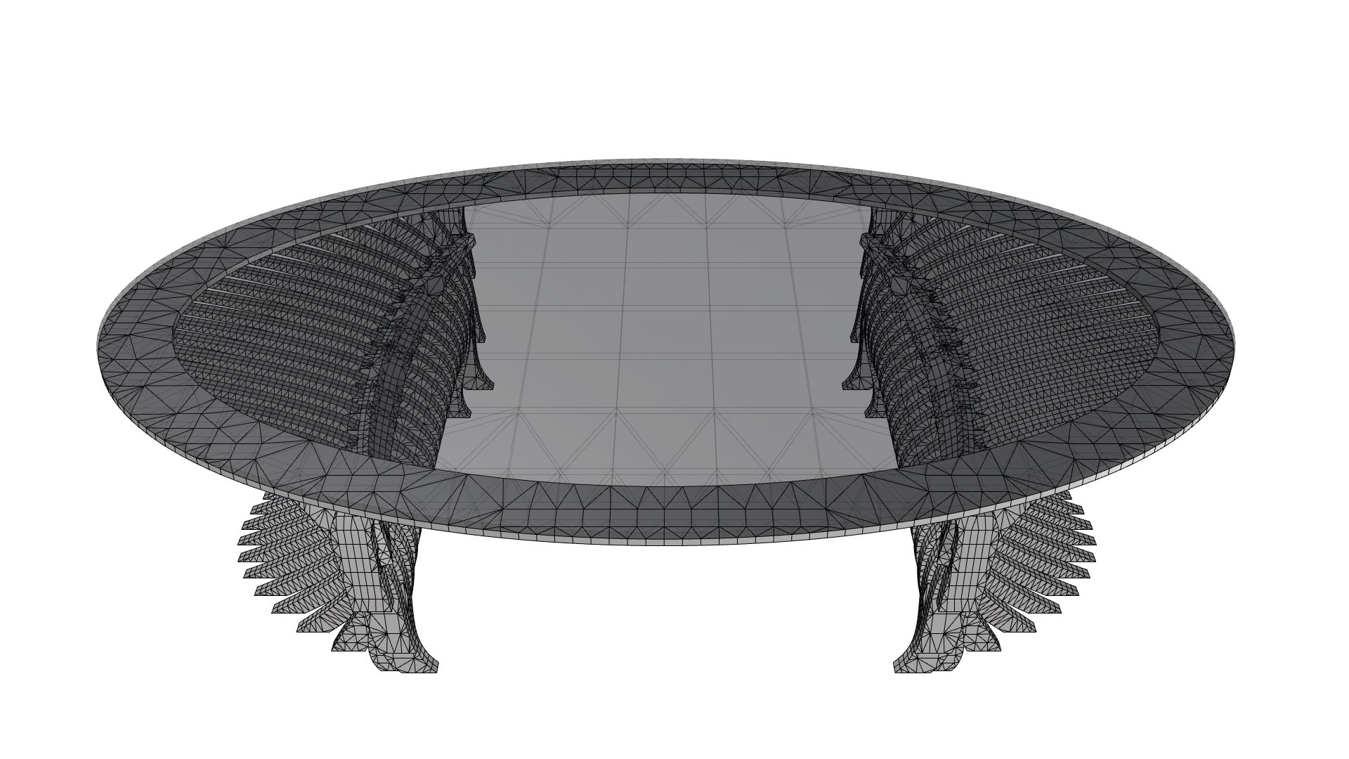3D Parametric Modern Design Glass Tables 1 Model - TurboSquid 2428837
