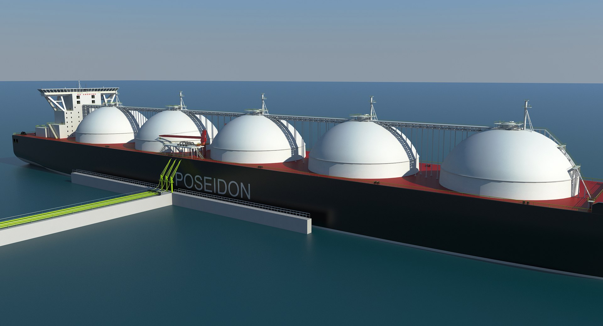 Lng Port Model - TurboSquid 1227869