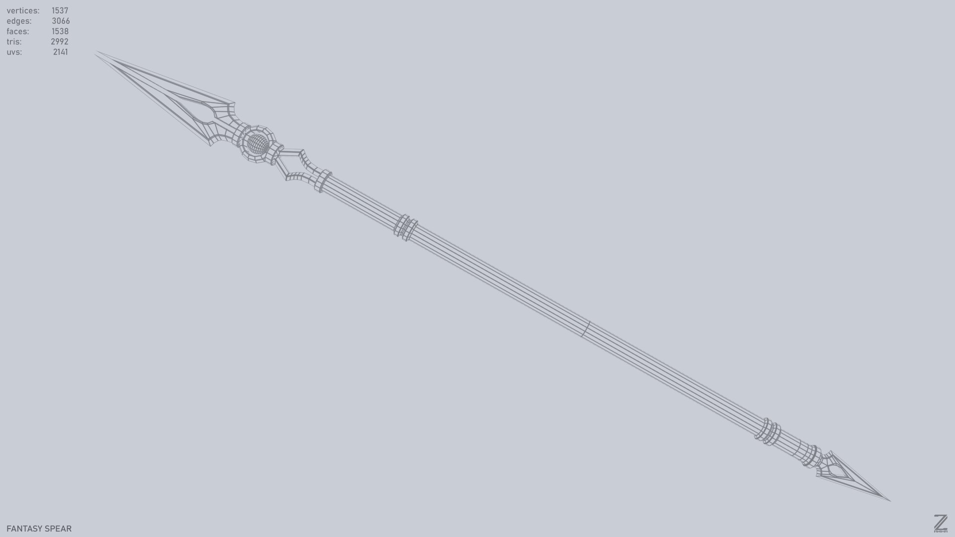 3D Fantasy Spear Collection - TurboSquid 2387065