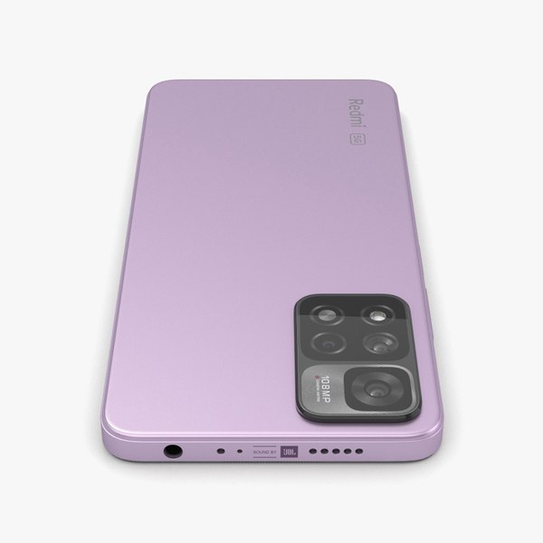 3D Xiaomi Redmi Note 11 Pro Timeless Purple model - TurboSquid 1916959