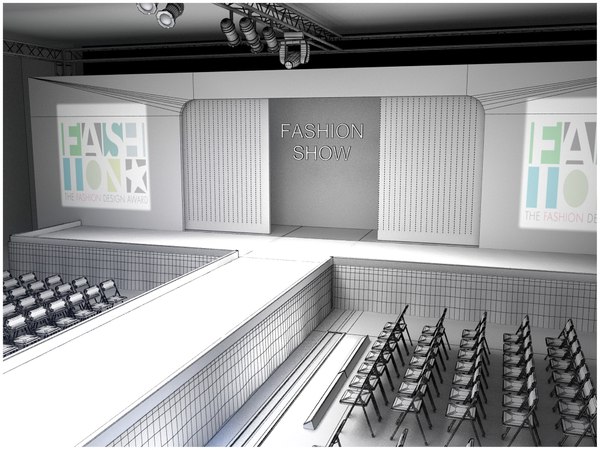 3dsmax catwalk stage