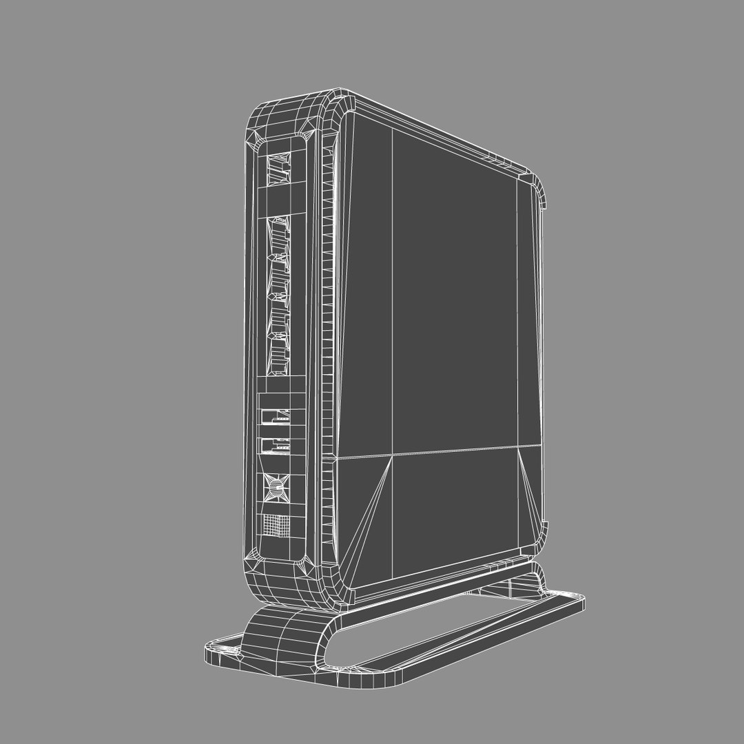 3d Model Site Wireless Router X6n900