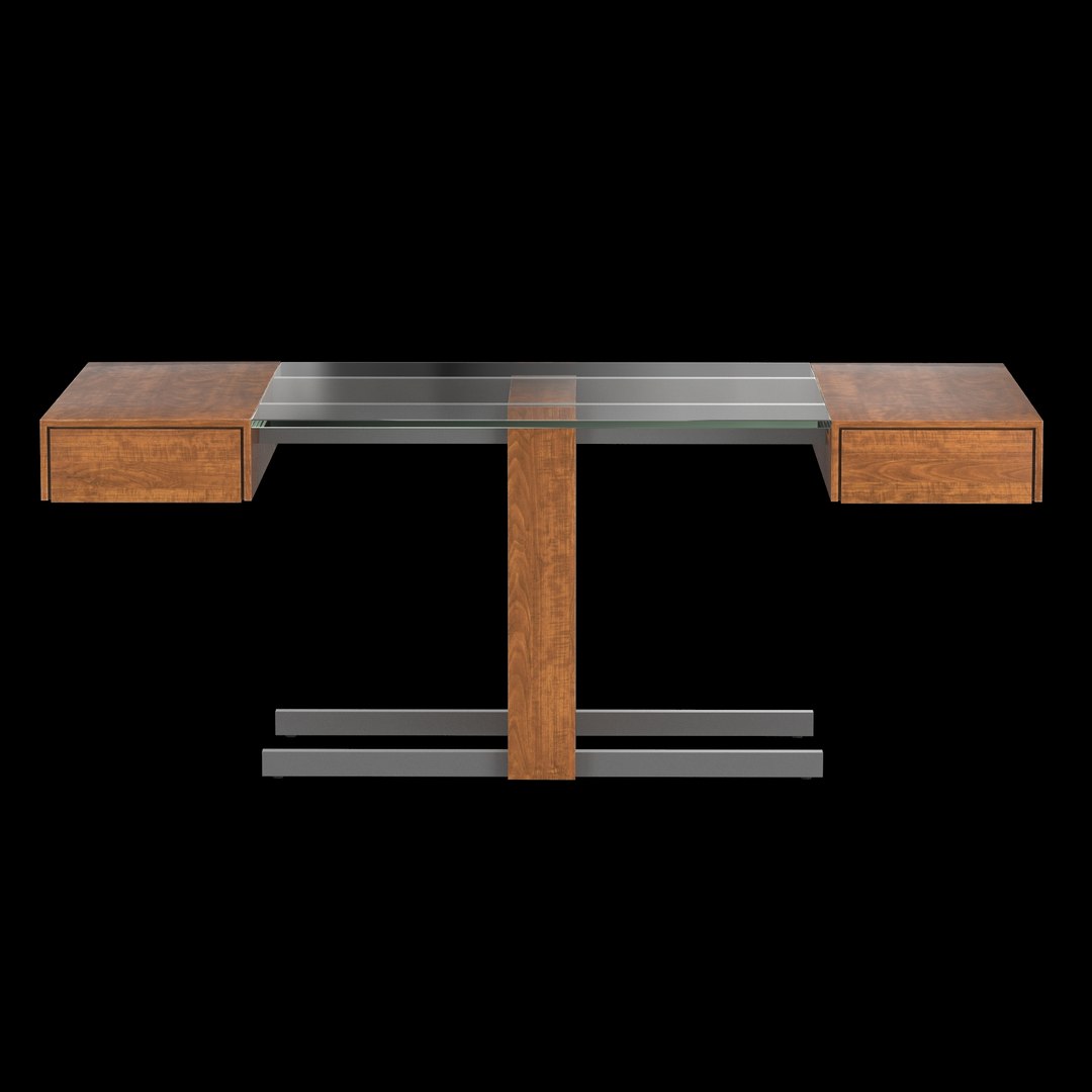 Vladimir Kagan Desk 3D Model - TurboSquid 1999967