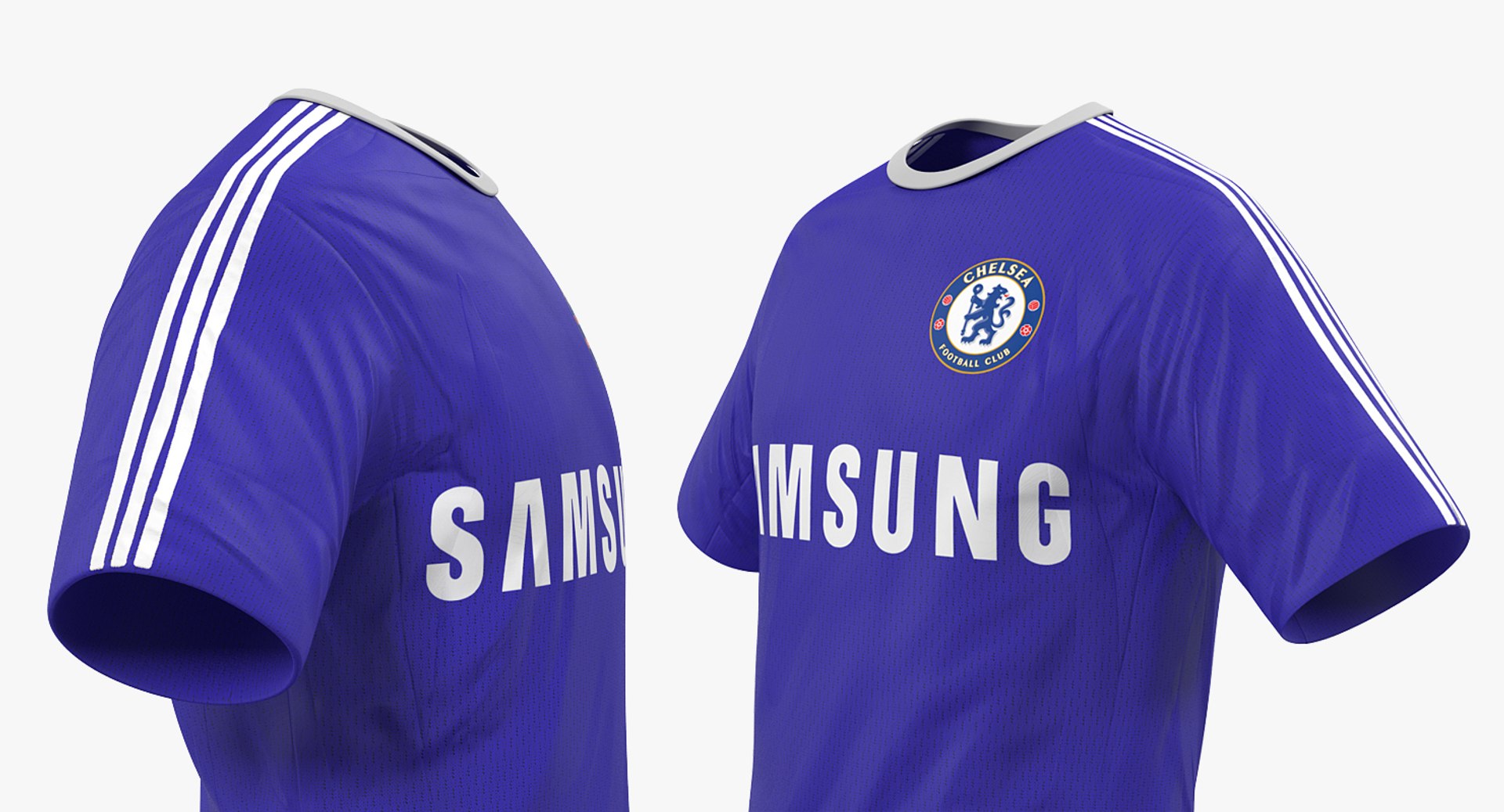 3D Model Soccer Uniform Chelsea - TurboSquid 1304833